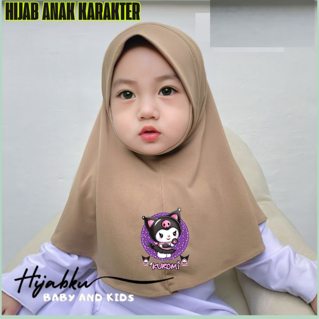 Jual HIJAB JILBAB ANAK MALAY KARAKTER 1 - 4 TAHUN | Shopee Indonesia