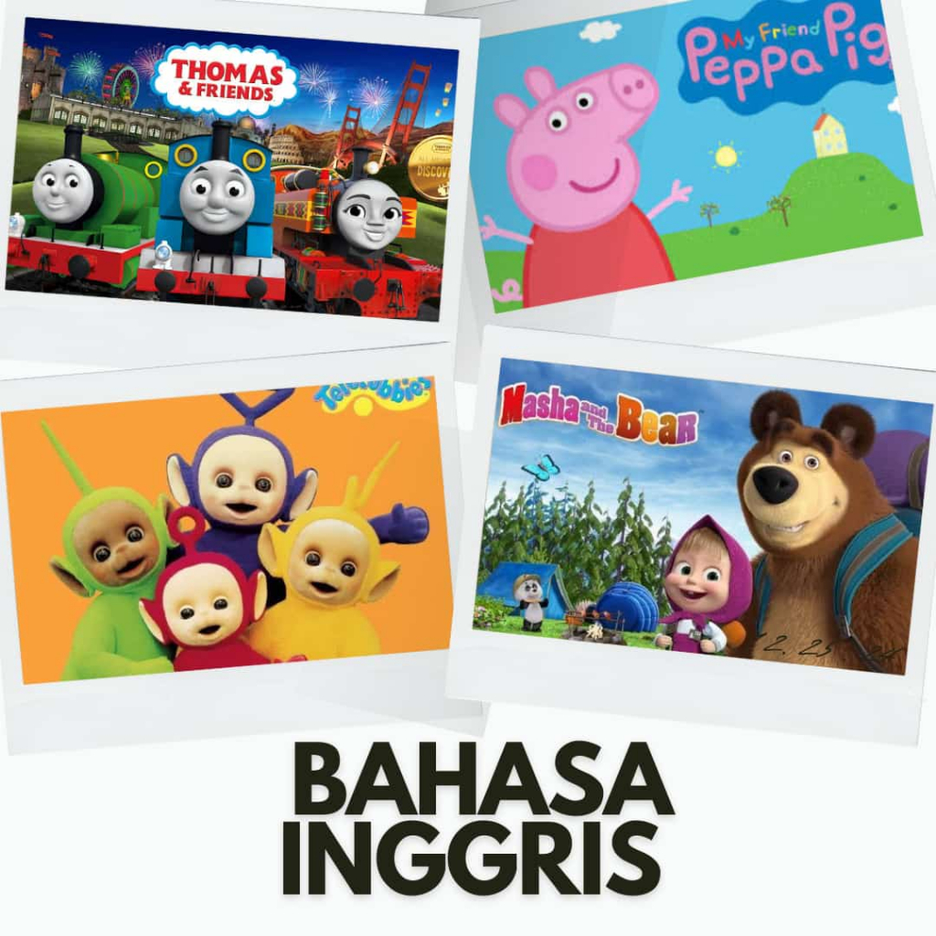 Jual USB 16GB MP4 Thomas, Teletubbies, Masha And The Bear, Peppa Pig ...