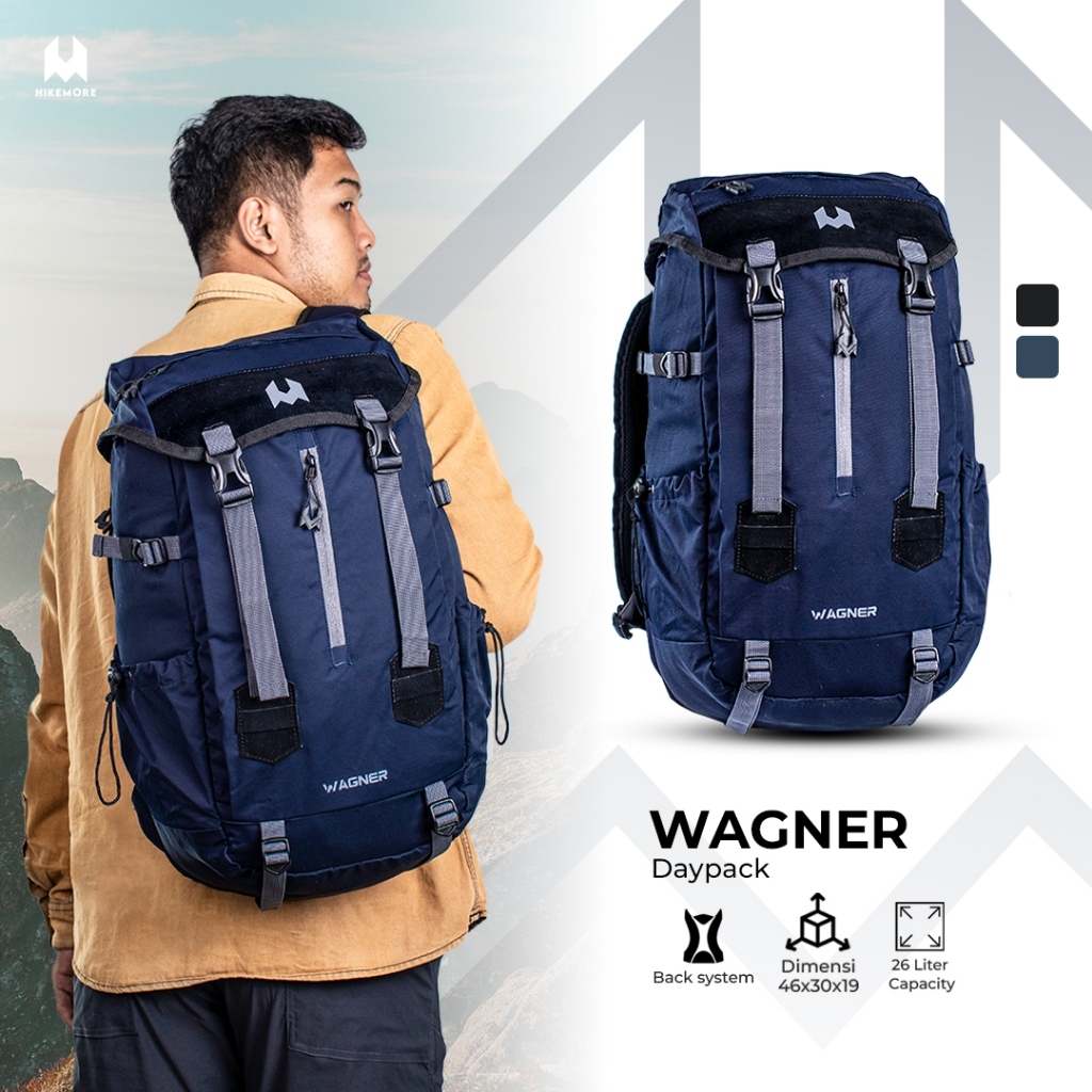 Jual Hikemore Tas Ransel Wagner Pria Wanita Fashionable Original ...