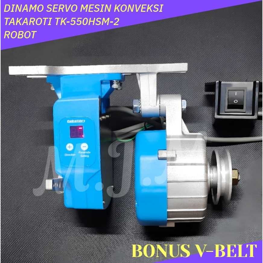 Jual ( BONUS VANBELT ) Dinamo Servo Mesin Jahit Industri / Dinamo motor ...