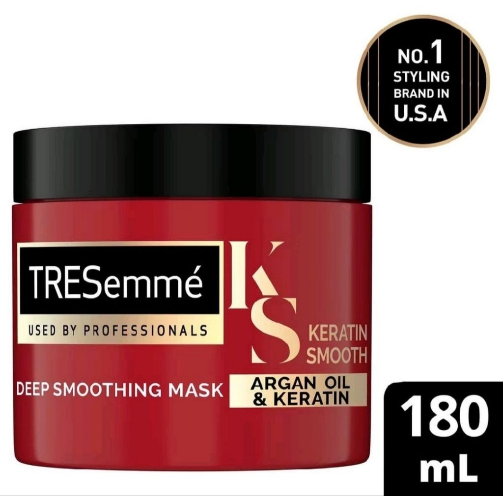 Jual TRESEMME KERATIN SMOOTHING HAIR MASK 180 mL | Shopee Indonesia