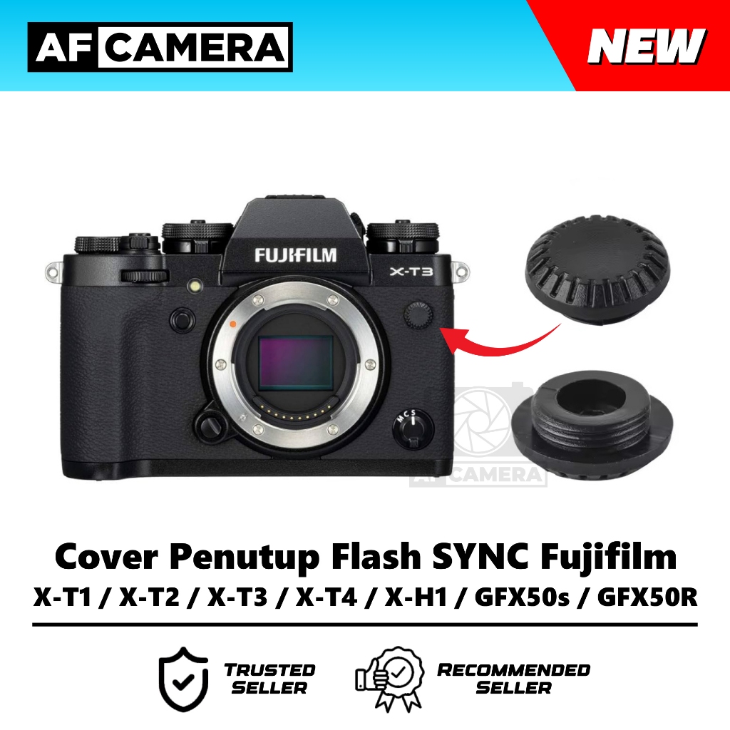 Jual Tutup Bulat Konektor Flash Sync Synchro Sincro Terminal Cover ...