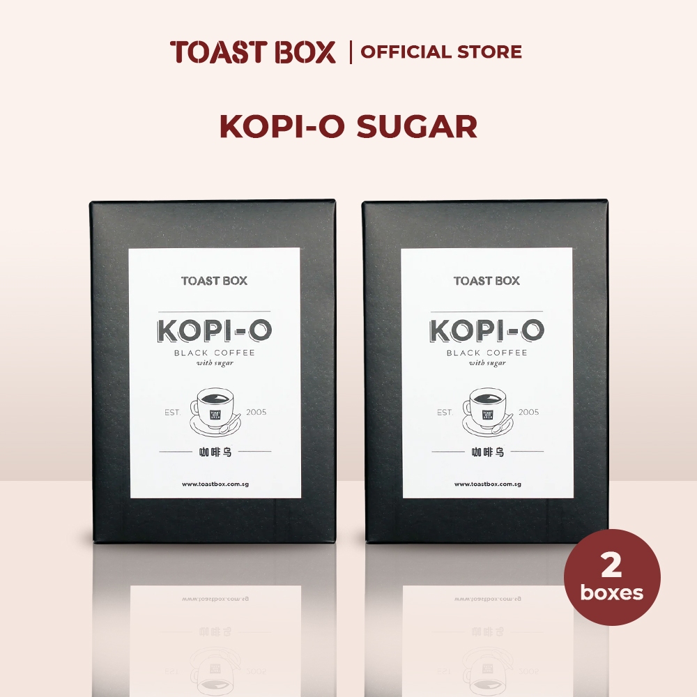 Jual Toast Box Kopi - O Sugar (6 Sachet x 22 gr) - Kopi Dengan Gula (2 ...