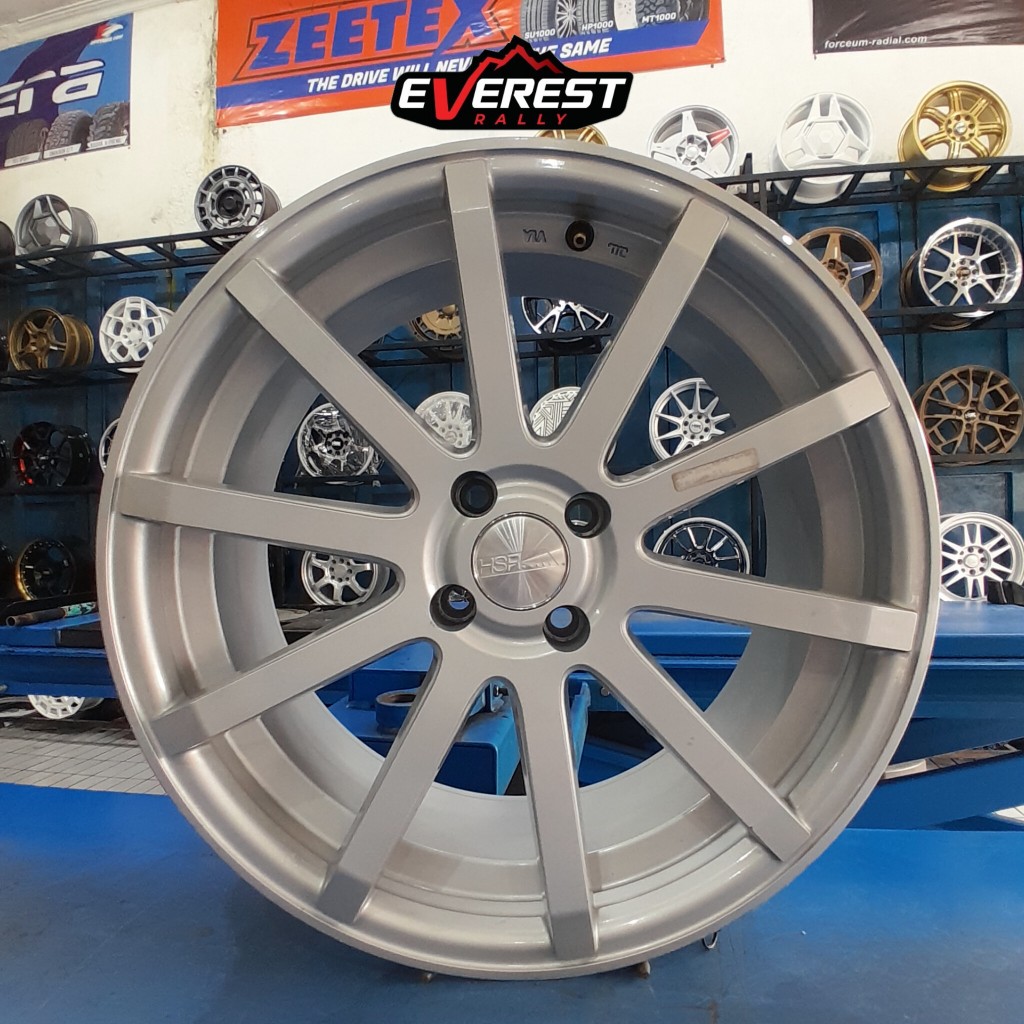 Jual Velg Mobil Raize Rocky Ring 18 Pcd 4x100 Silver HSR BALKEN ...