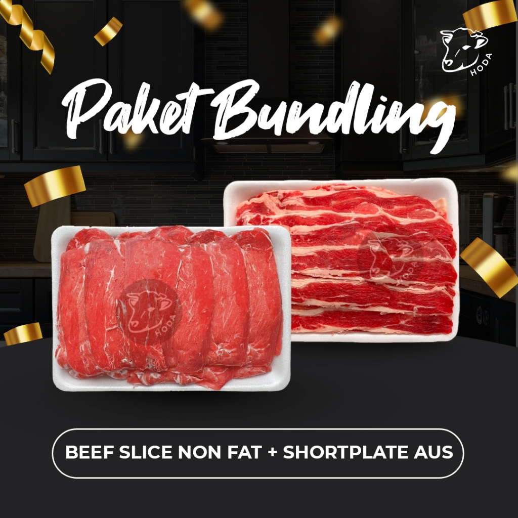 Jual Paket Bundling Daging Beef Slice Non Fat + Shortplate AUS | Shopee ...