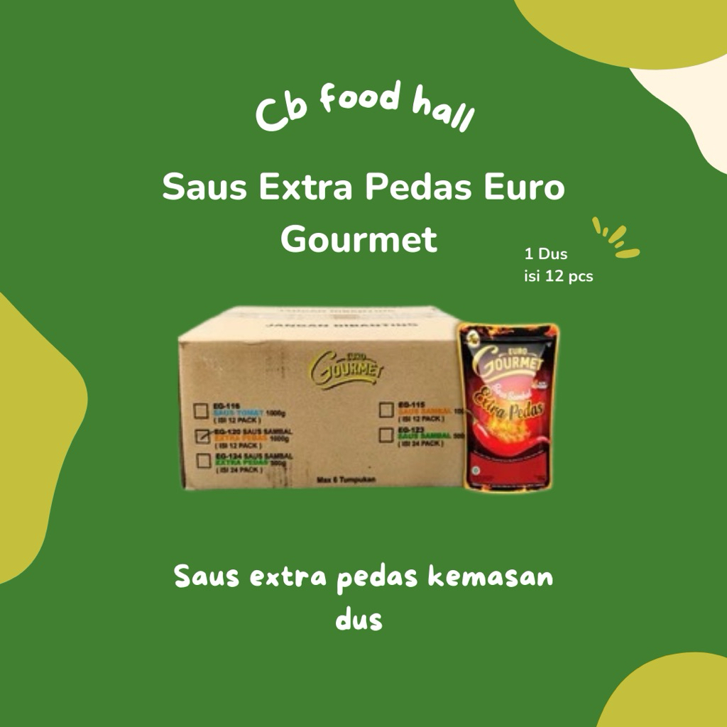 Jual SAUS EXTRA PEDAS GOURMET 1 DUS (1 KG x 12 PCS) | Shopee Indonesia