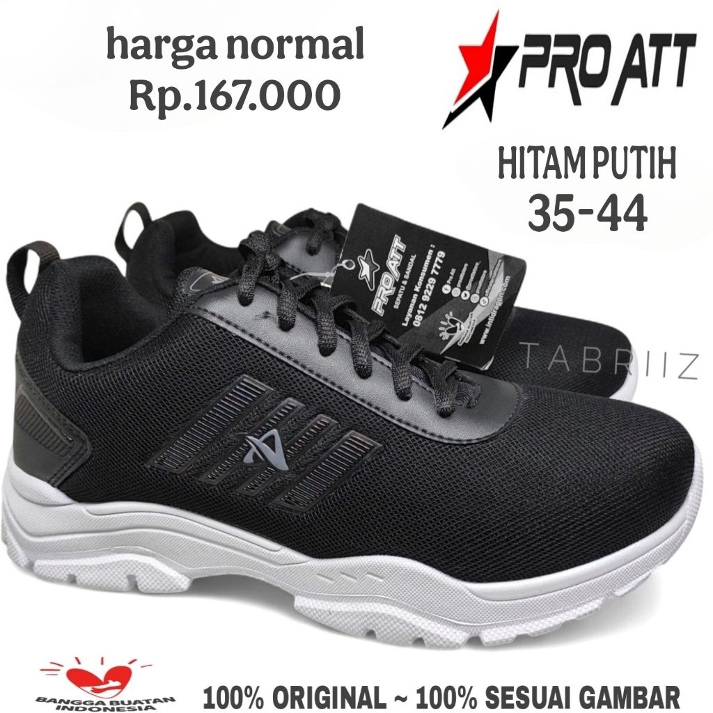 Jual Sepatu Pro Att Hitam Terlengkap & Harga Terbaru Juni 2026 | Shopee ...
