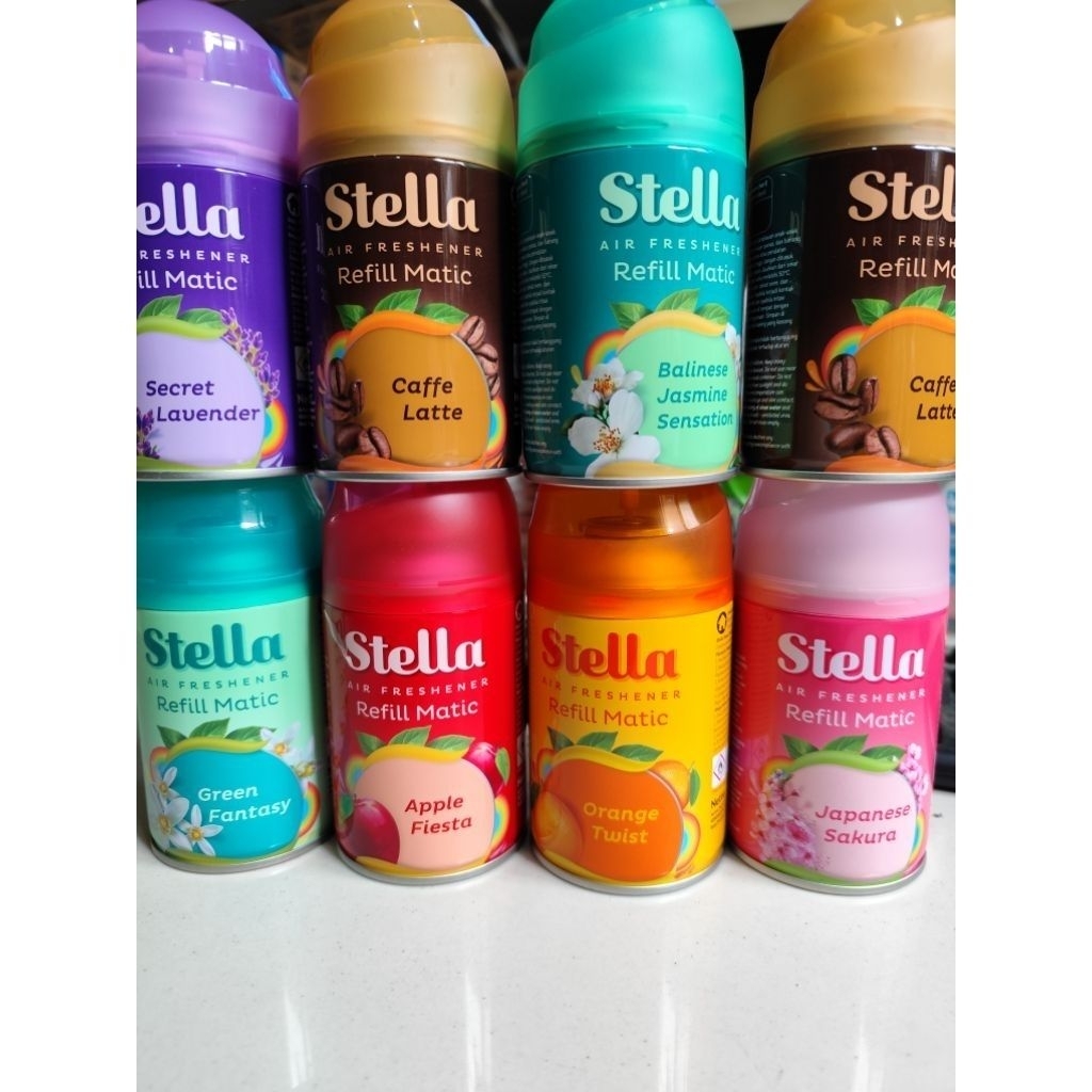 Jual Stella Refill Matic 225ml - Pengharum Ruangan Otomatis Spray All ...
