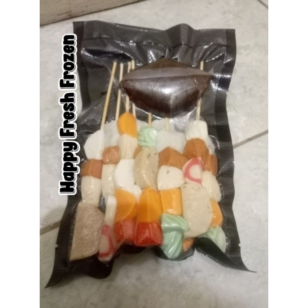 Jual Sate Suki Seafood Mix isi 10 Tusuk | Shopee Indonesia