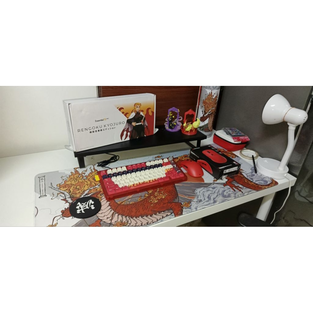 Jual KEYBOARD KIMETSU X DESKMAT NAGA X MOUSE MERAH | Shopee Indonesia