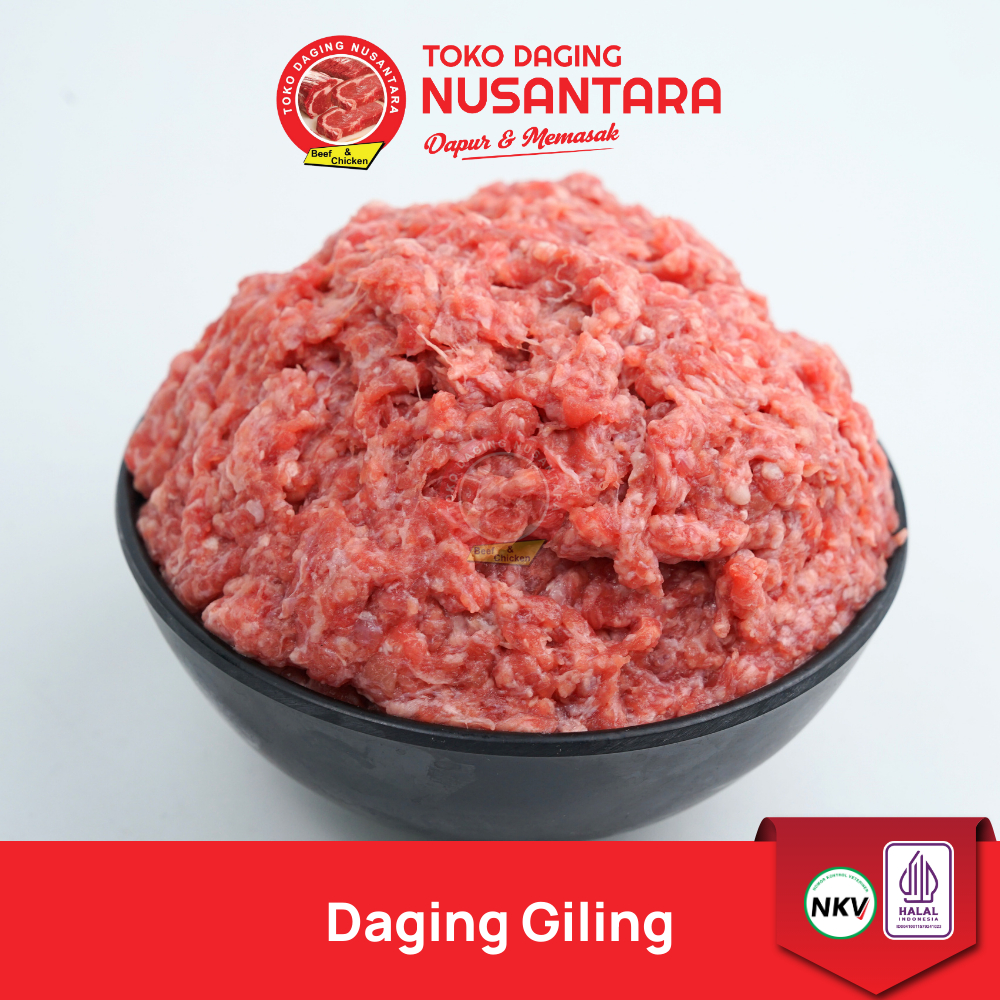 Jual Daging Sapi Giling Fresh 1kg – Cincang Halus Premium, Siap Masak ...