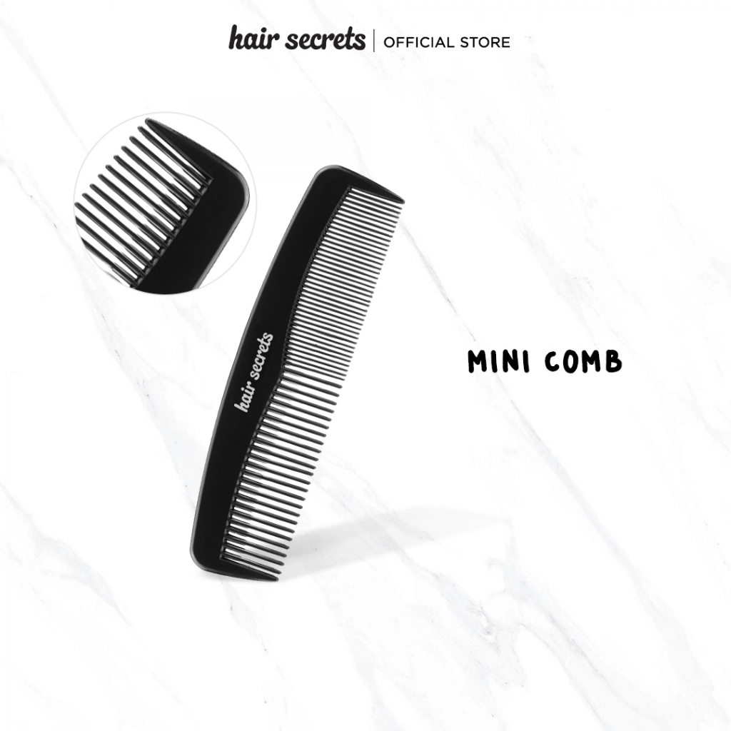 Jual Hair Secrets Mini Comb / Sisir Rambut | Shopee Indonesia
