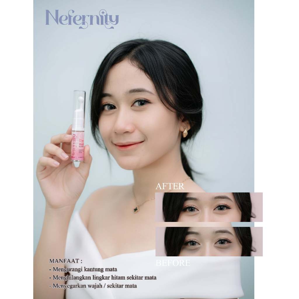 Jual NEFERNITY - Eye Pump Roll 360° Serum Untuk Mata Halus Cream Serum ...