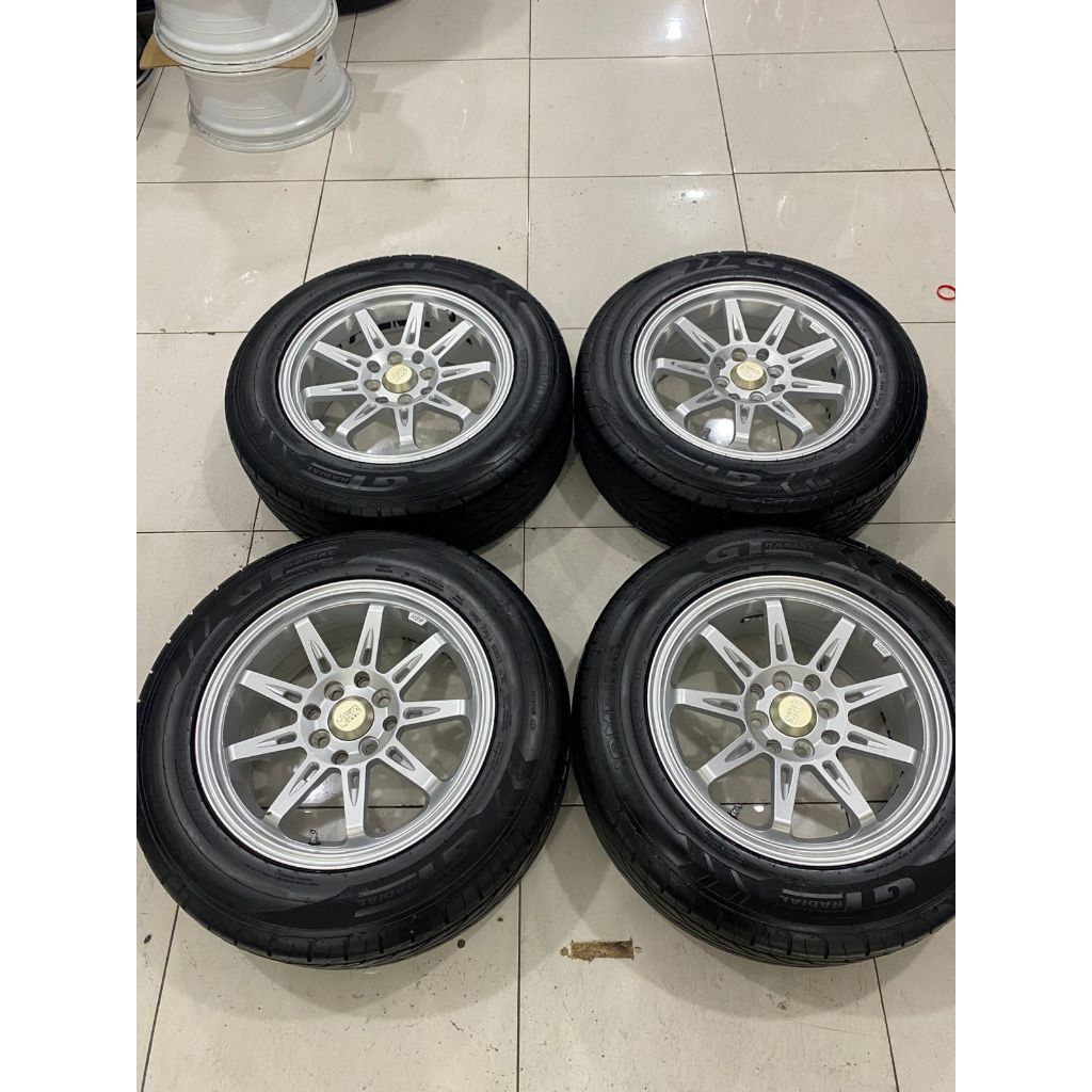 Jual velg mobil second hsr tikala r15 buat livina evalia avanza xenia ...