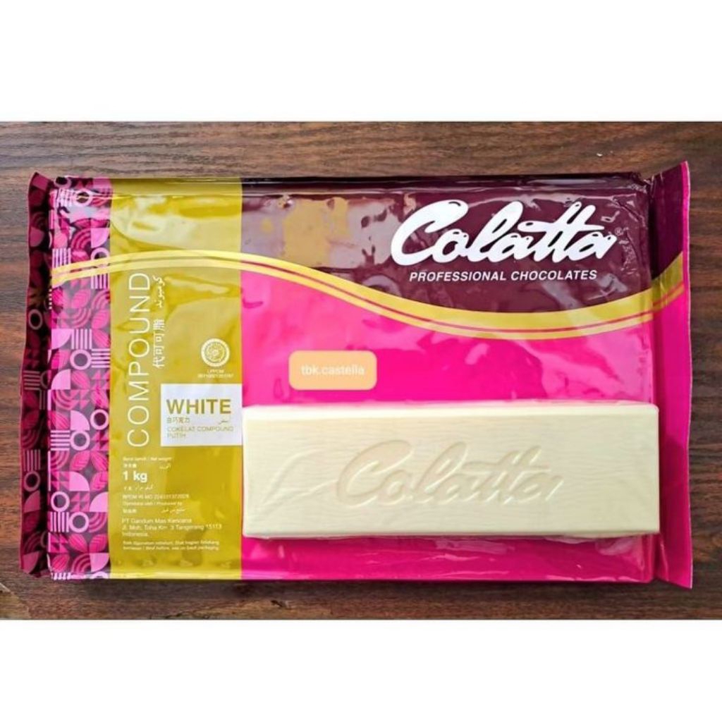 Jual Coklat Compound white Colatta 1Kg - Praktis, Mudah Dipakai ...