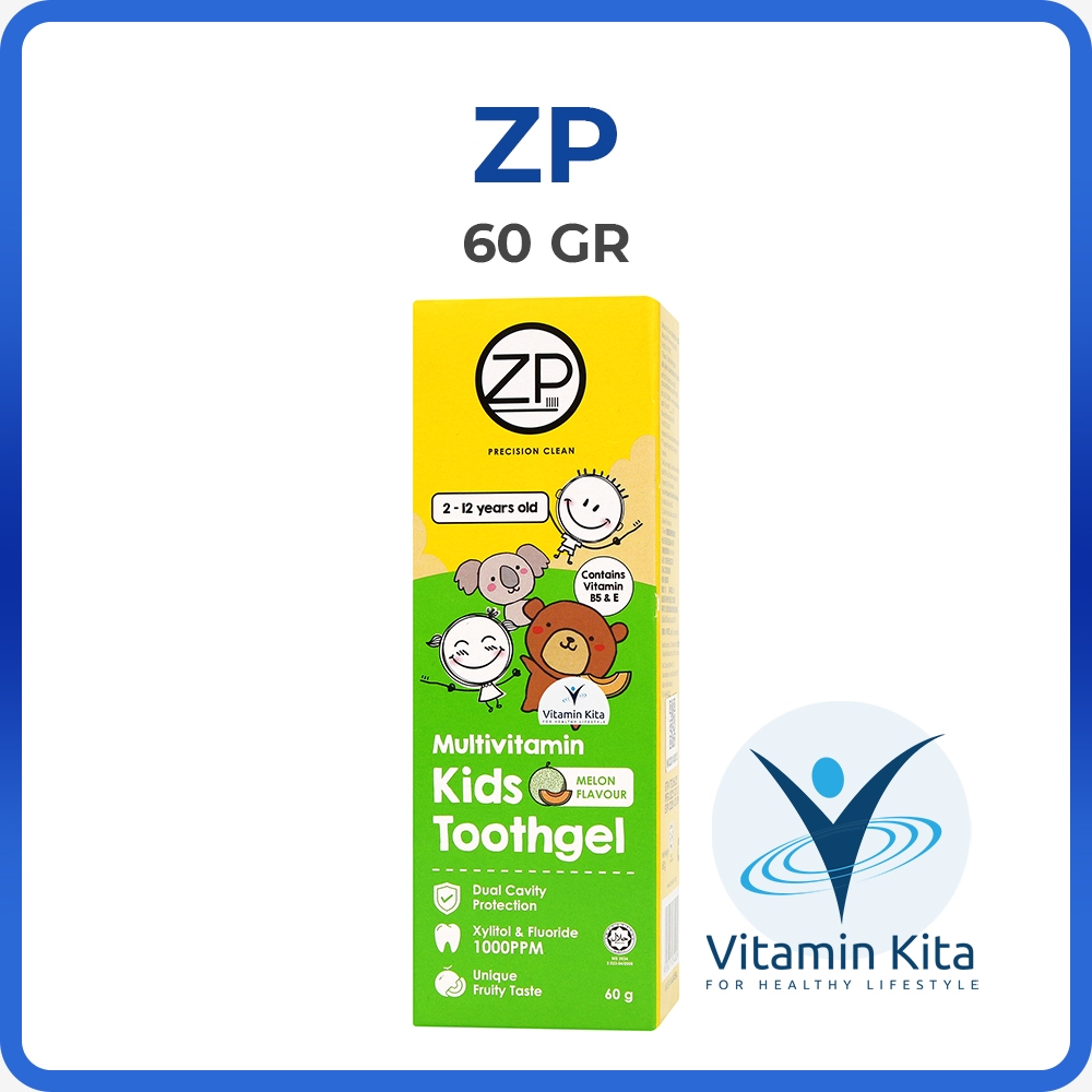 Jual ZP KIDS TOOTH GEL 60 GR | Pasta Gigi Anak, Membersihkan Gigi dan ...