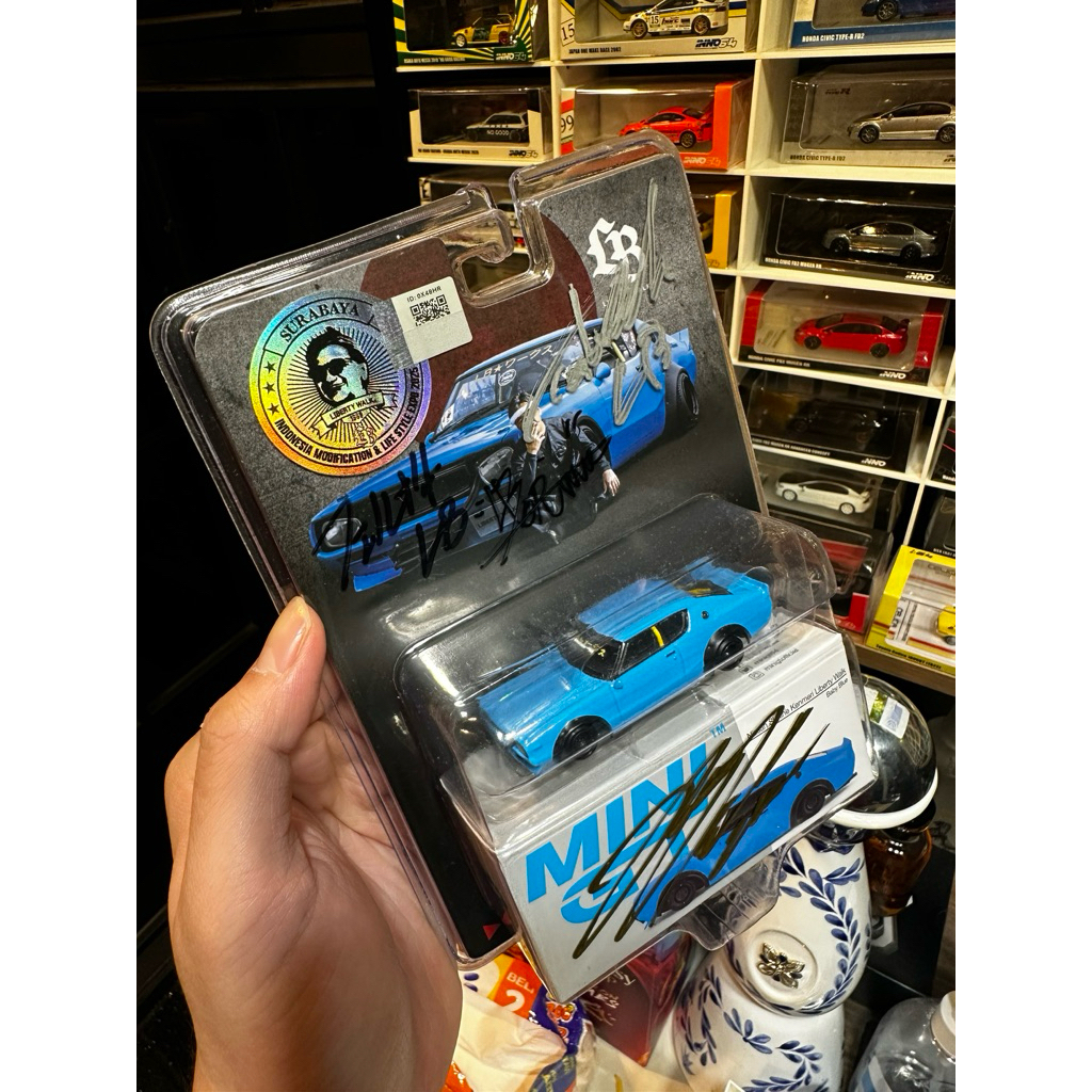 Jual MINI GT LBWK Nissan Skyline Kenmeri V3 Baby Blue Diecast IMX ...