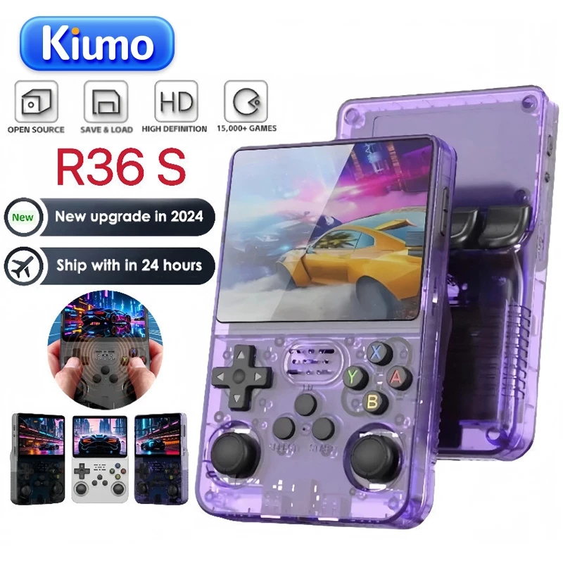 Jual Kiumo game bot R36S 128G retro gamebot gimbot game console ...