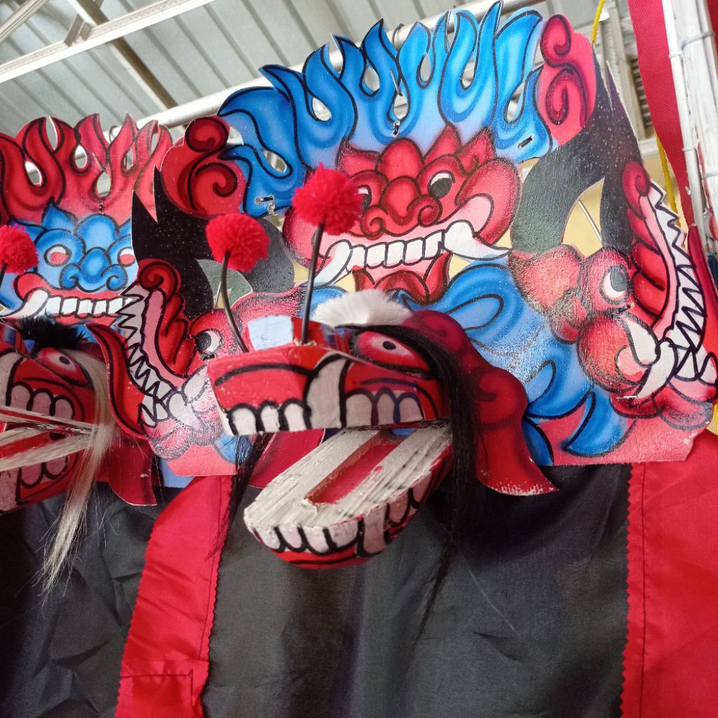 Jual Topeng Barongan Kayu Anak Handmade Mainan Tradisional Edukatif ...