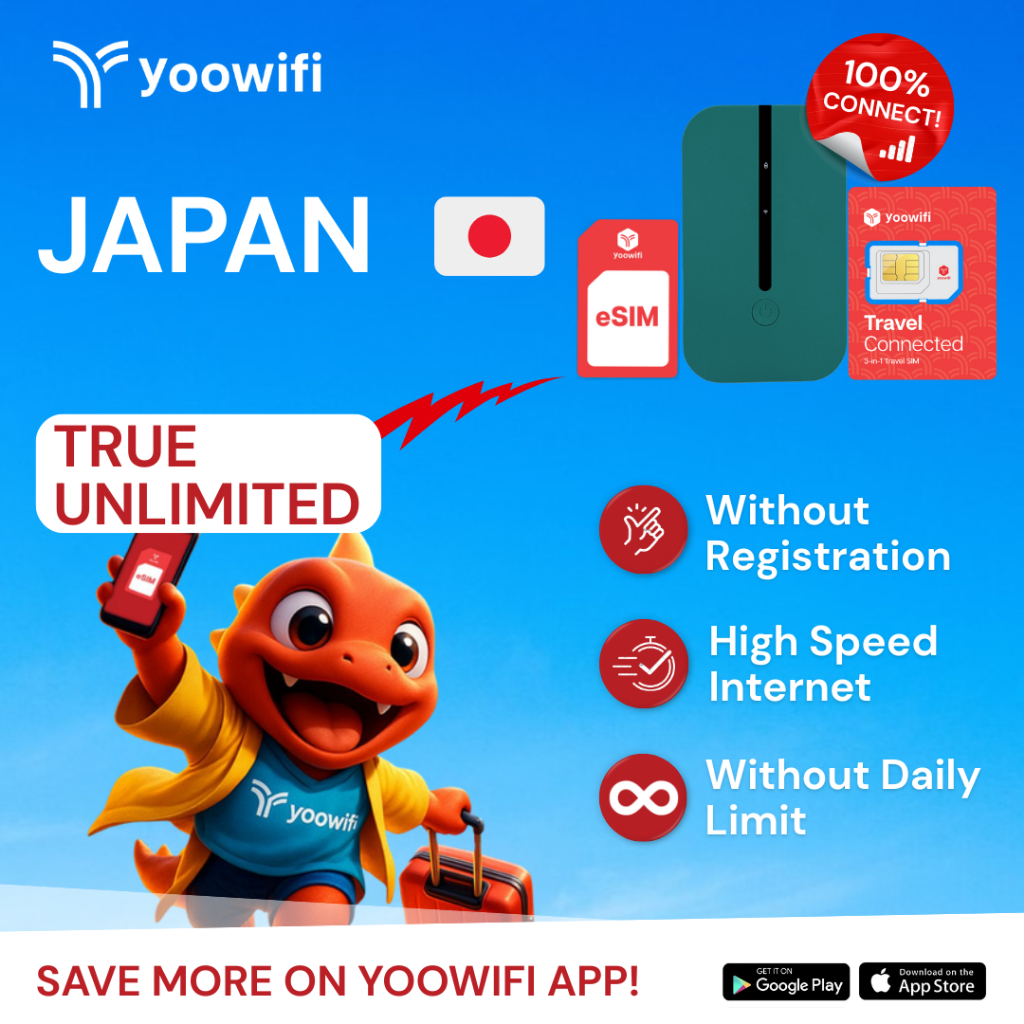 Jual eSIM Roaming Pocket Wifi Jepang Unlimited Highspeed Wifi Portable ...