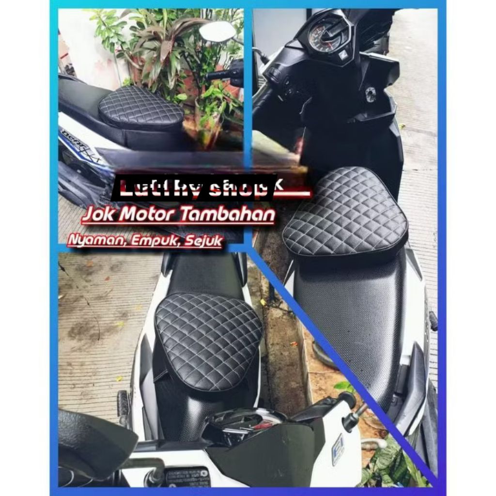 Jual Bantal Jok motor Empuk Universal Kulit Sintetis | Shopee Indonesia