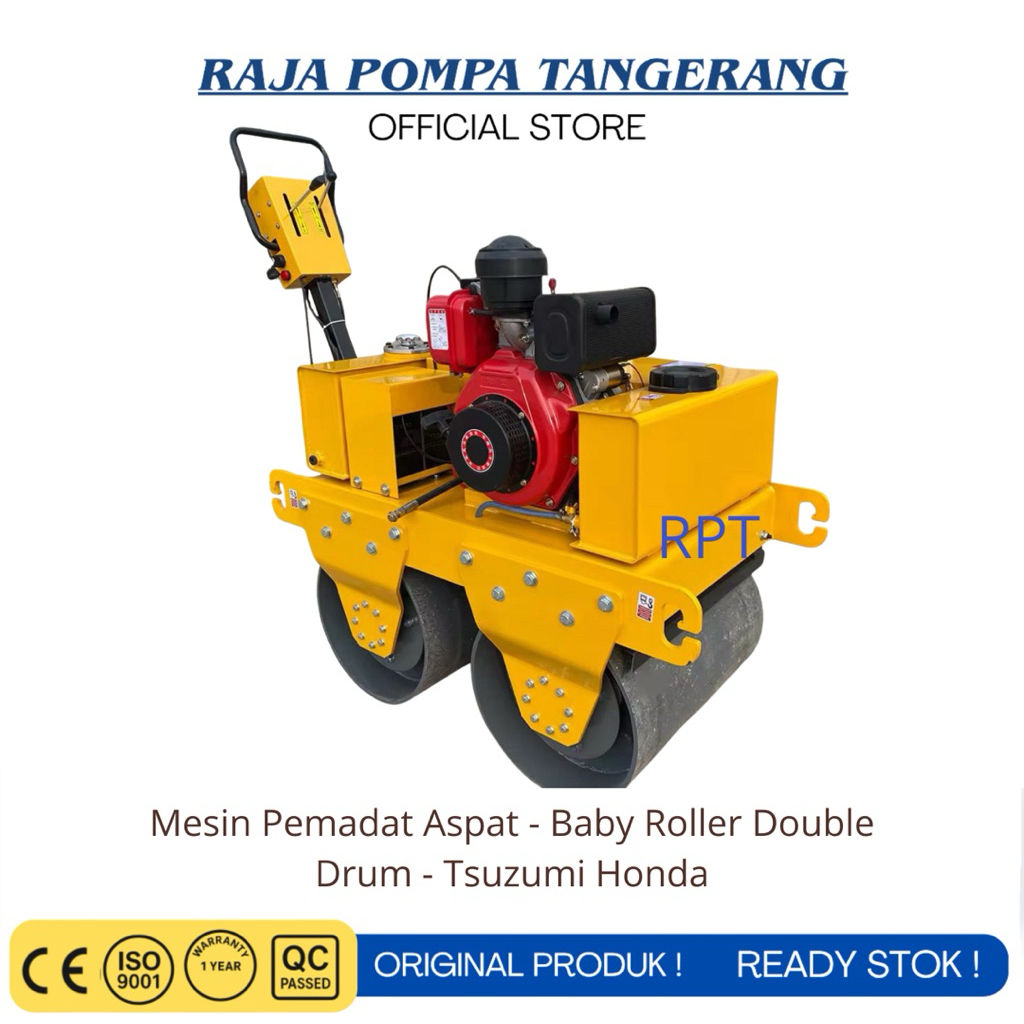 Jual Mesin Pemadat Aspat - Baby Roller Double Drum - Tsuzumi Honda ...