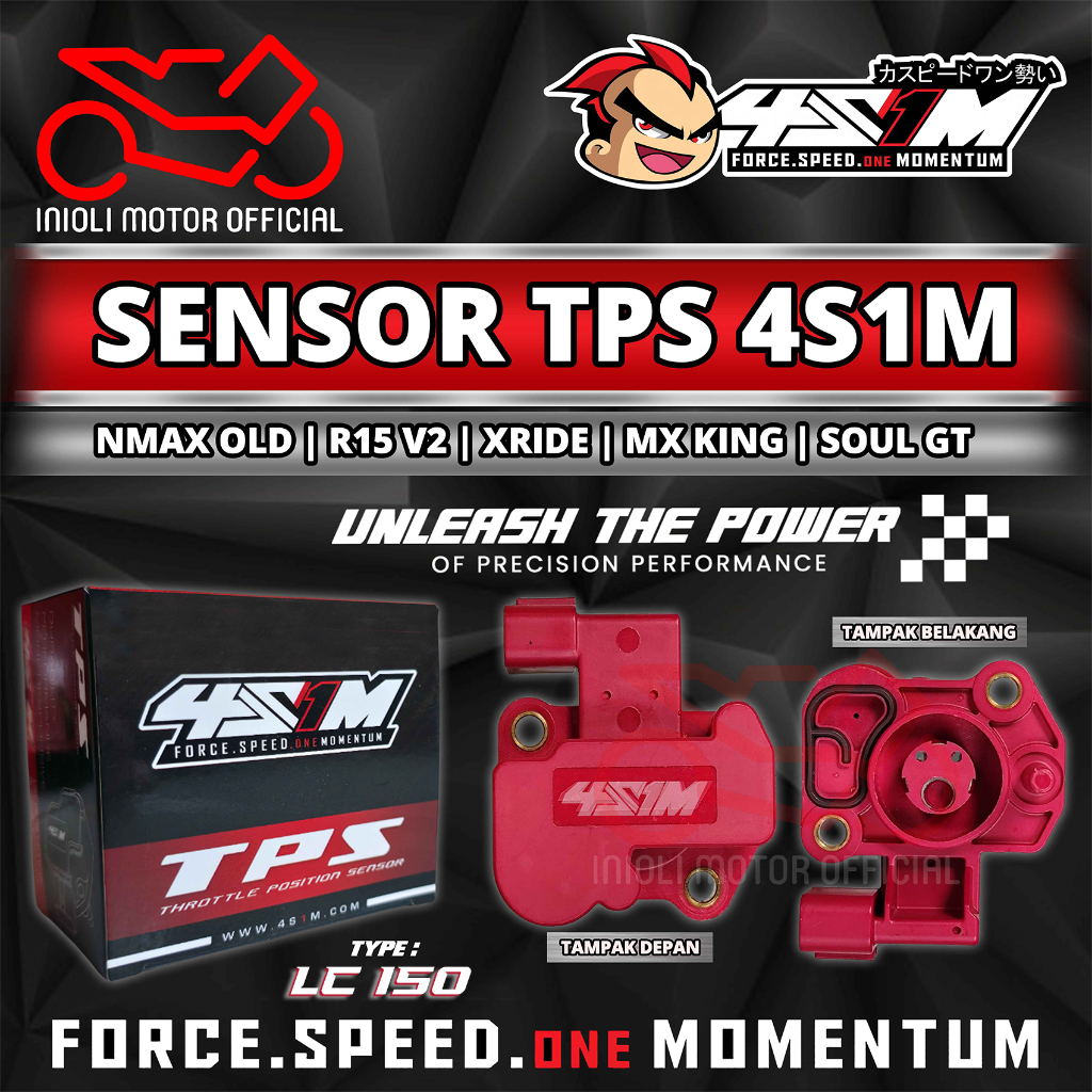Jual TPS SENSOR 4S1M YAMAHA NMAX OLD, MIO J SOUL GT 115 125 , MX KING ...