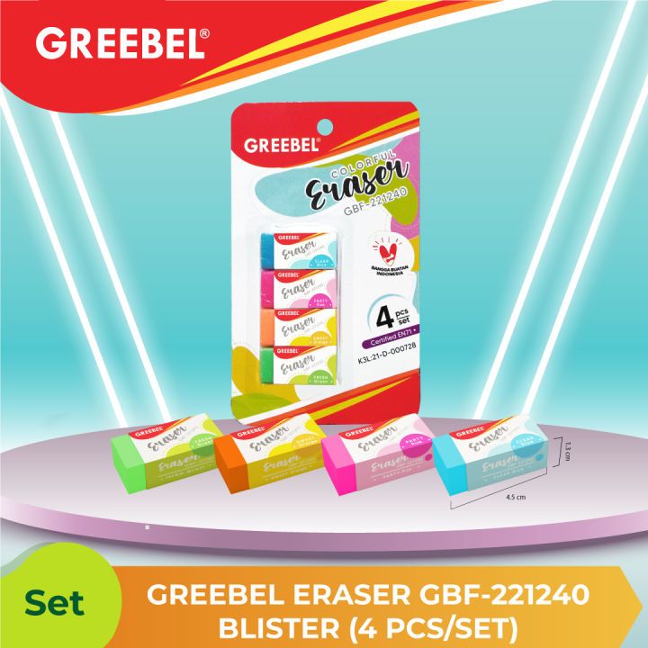 Jual Greebel Eraser Penghapus Warna 1Pcs | Shopee Indonesia