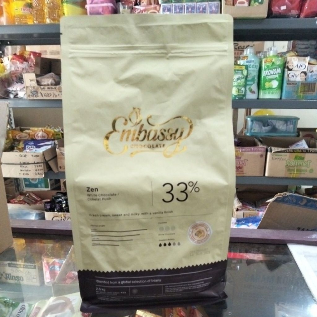 Jual Embassy Zen White Chocolate 2,5 Kg | Shopee Indonesia