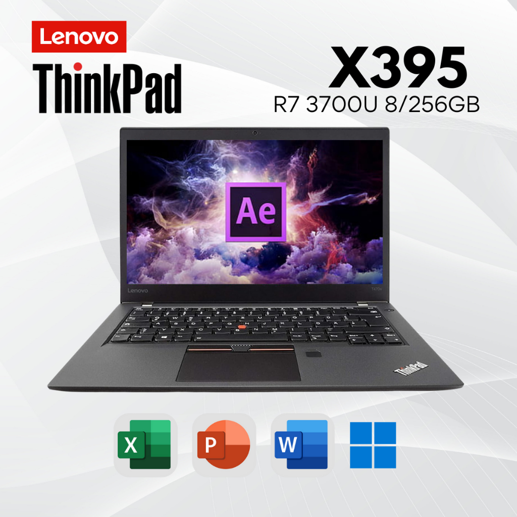 Jual Laptop Lenovo Thinkpad X395 AMD X395 R5 3500U Ram 8GB SSD 256GB ...
