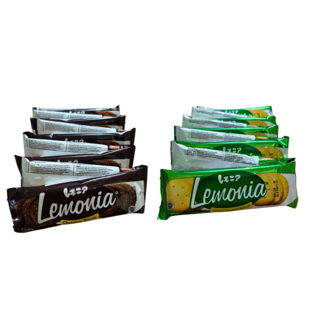 Jual Biskuit Lemonia Lemon & Coklat Renceng isi 10pcs | Shopee Indonesia