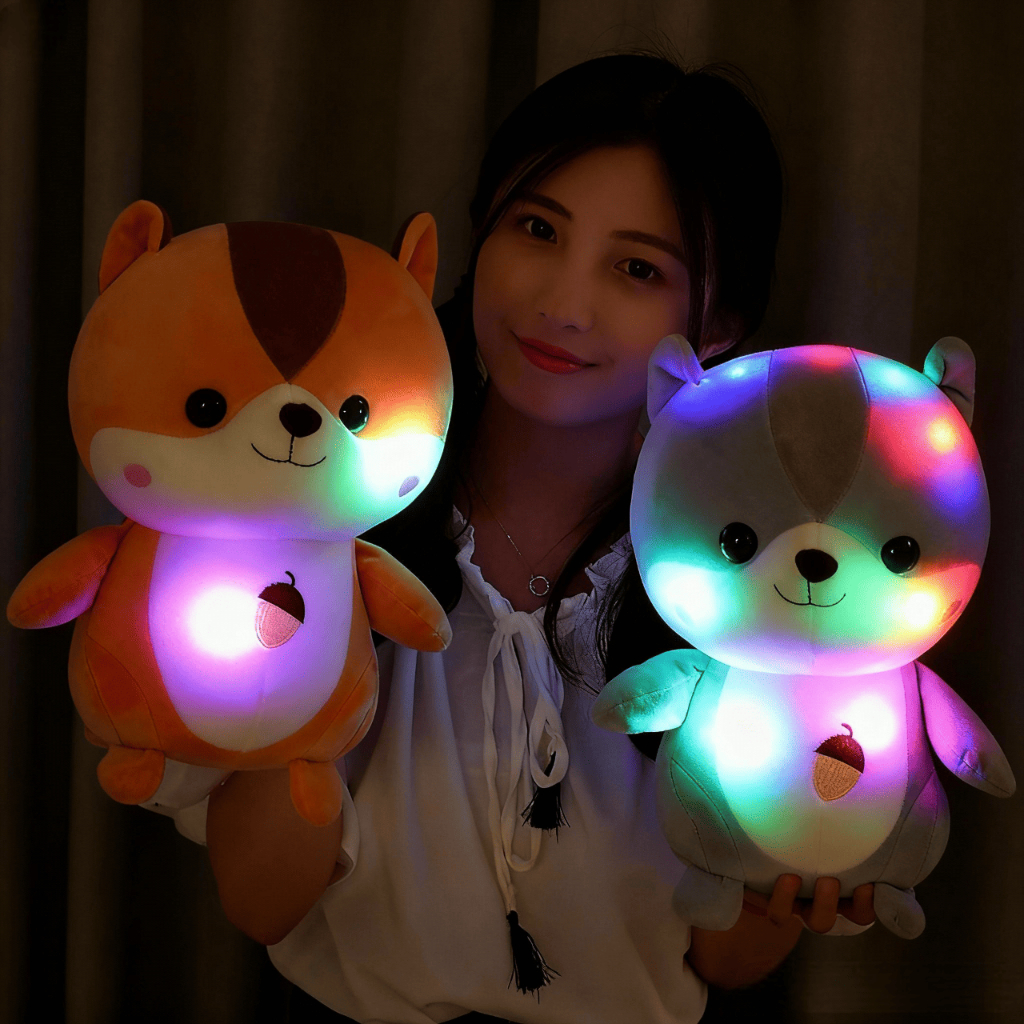 Jual Boneka Hewan Tupai Lucu Led Bisa Nyala Cocok Untuk Lampu Tidur ...