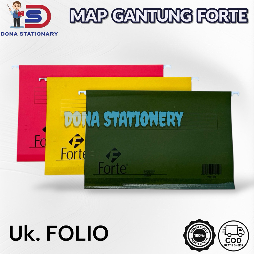 Jual MAP GANTUNG FORTE F4 / MAP KERTAS GANTUNG | Shopee Indonesia