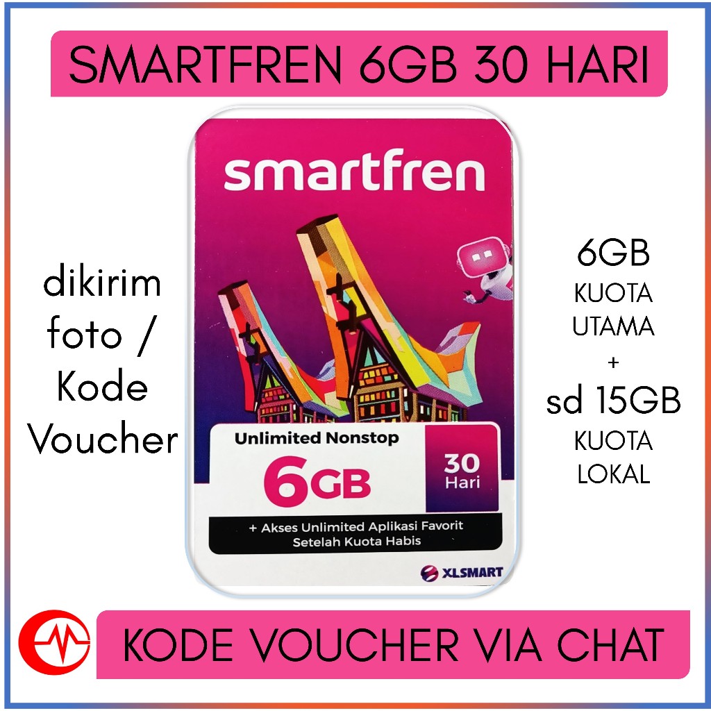 Jual Voucher Smartfren 6GB 30 Hari | Shopee Indonesia
