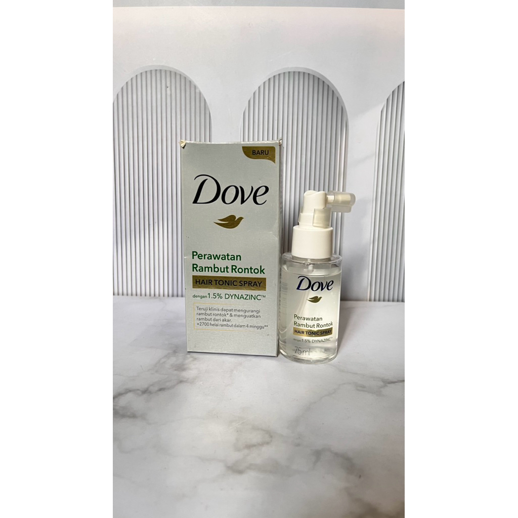 Jual Dove Hair Tonic Spray Perawatan Rambut Rontok 75ml | Shopee Indonesia