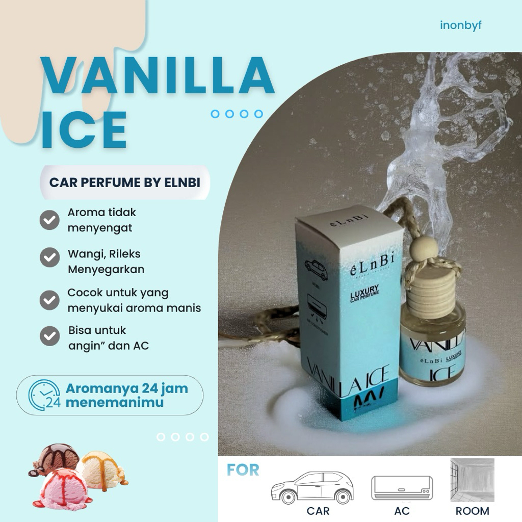 Jual PENGAHRUM MOBIL PENGHARUM RUANGAN AC ELNBI AROMA GLAMOR ELEGANT ...