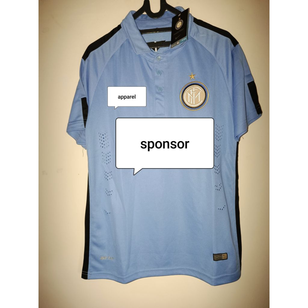 Jual Jersey Inter 3rd 2014 size S BNWT(non ori) | Shopee Indonesia