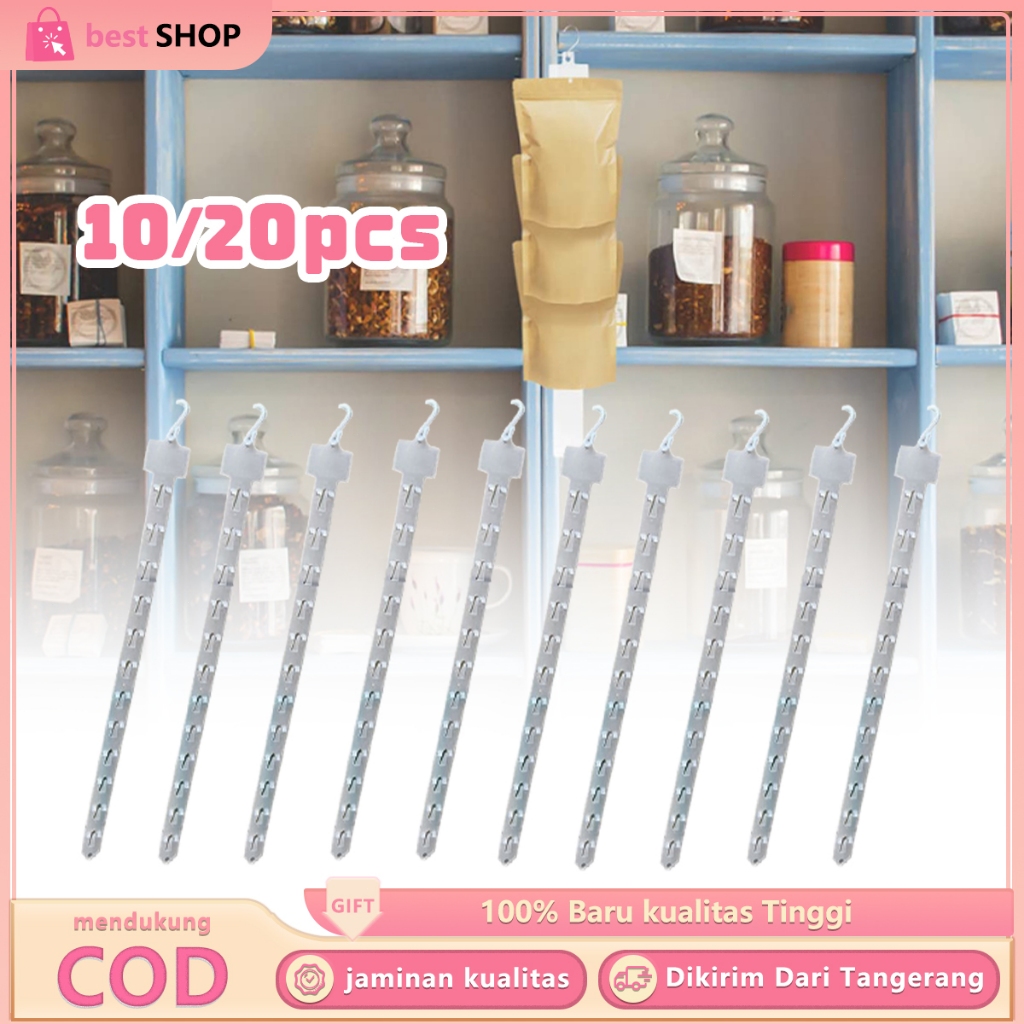 Jual 20PCS Clip Strip Display Makanan Transparan Snack Hanging Strip ...