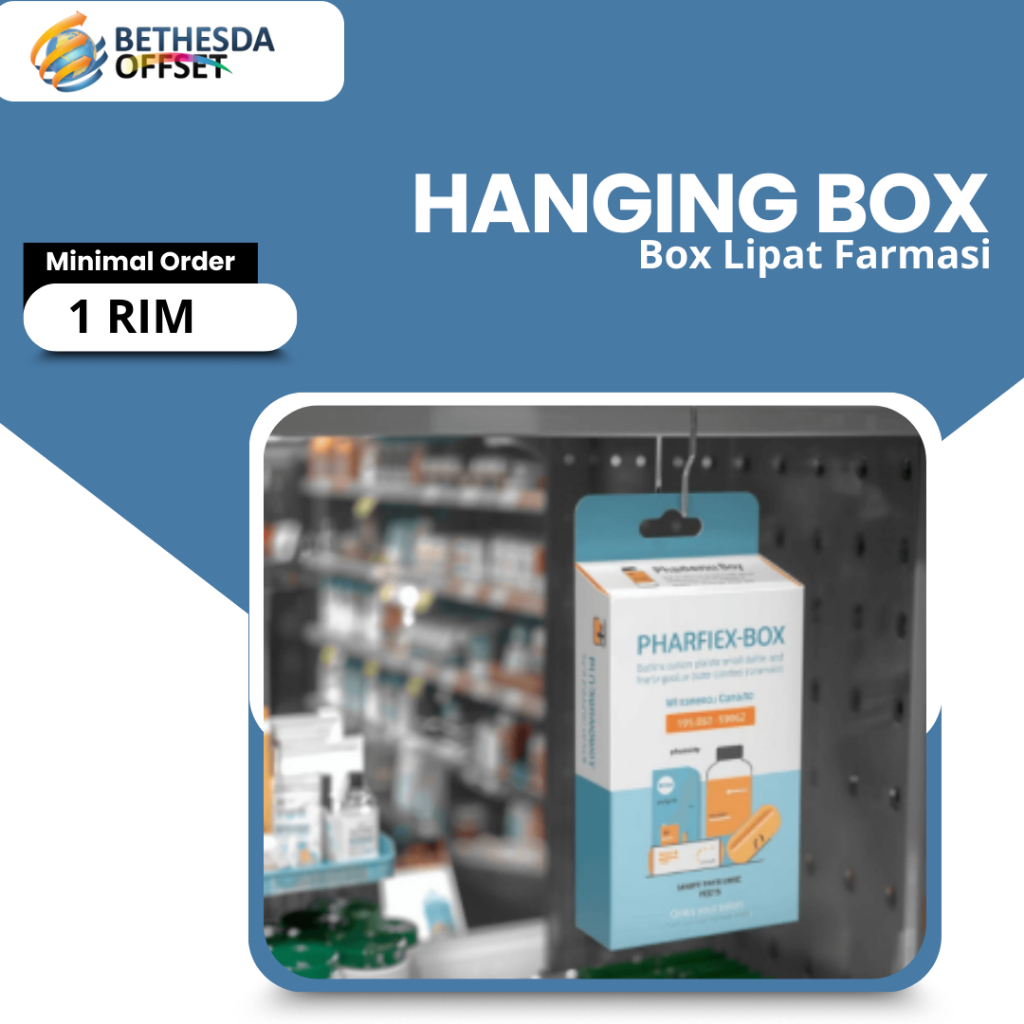 Jual CUSTOM Packaging Hanging Box Obat / Kotak Kemasan Gantung | Shopee ...
