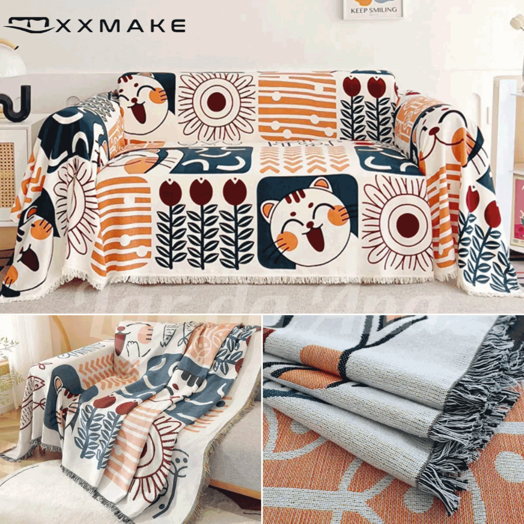 Jual Selimut Sofa Cover sofa Sarung Sofa Penutup Sofa Jacquard Selimut ...