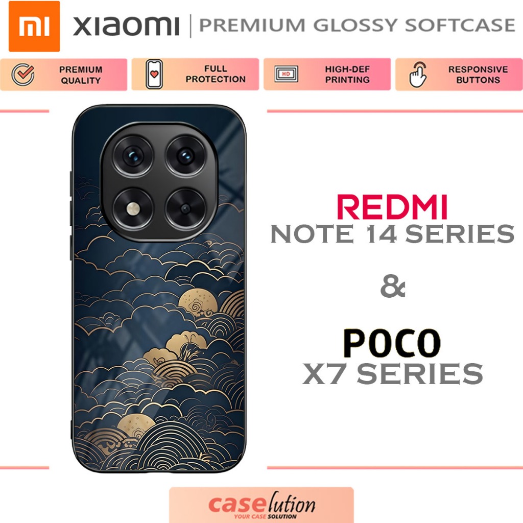 Jual Glossy Softcase For XIAOMI REDMI Note 14 | Note 14 Pro || POCO X7 ...