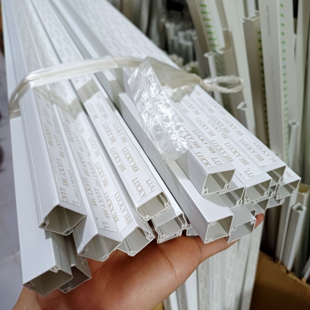 Jual Ducting panjang 100cm / 1 meter Dakting kabel pvc cable dak tanpa ...