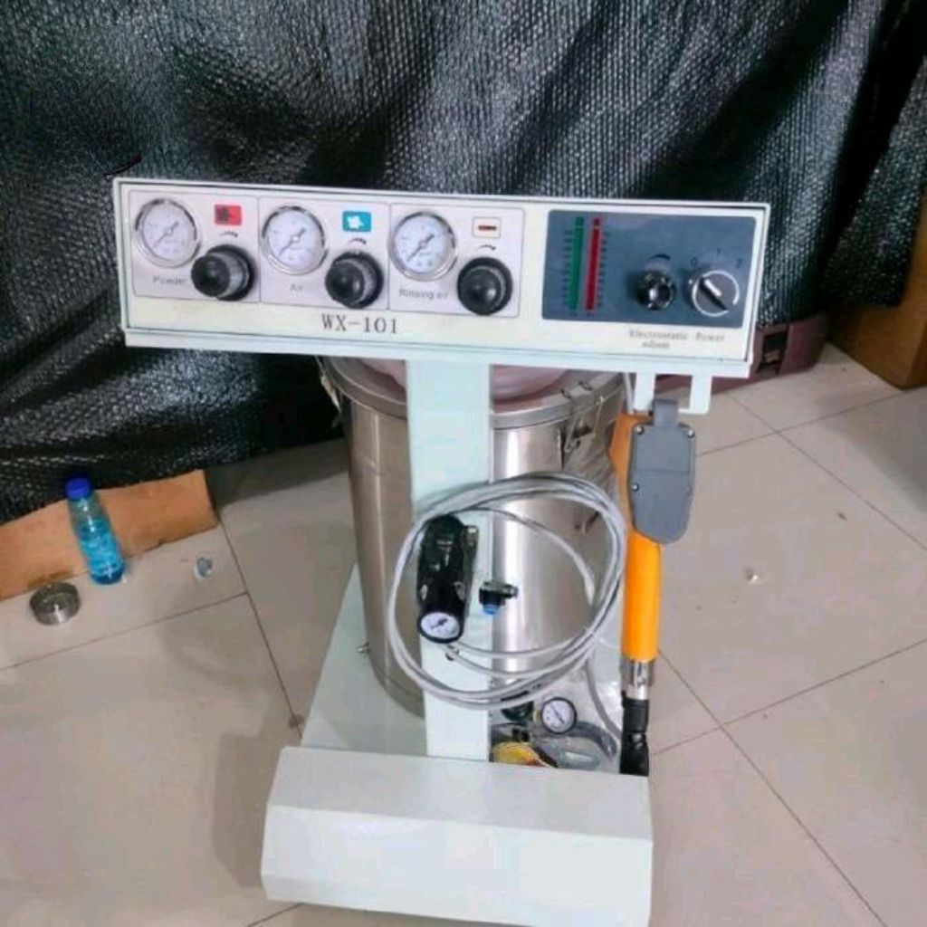Jual Mesin Powder coating otomatis WX-101 mesin cat bubuk sprayer 45L ...