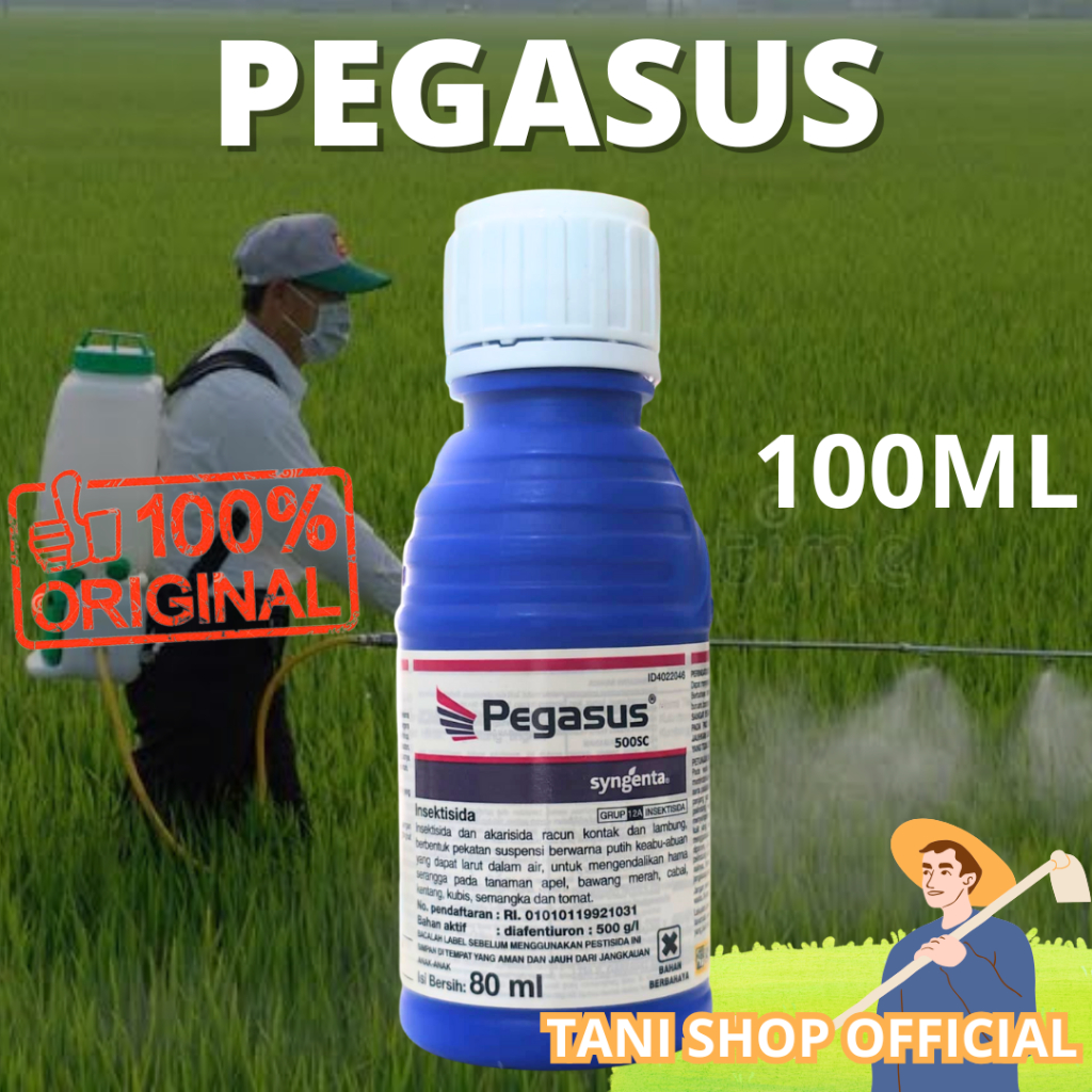 Jual PEGASUS 500 SC 80 ML – INSEKTISIDA & AKARISIDA KONTAK DAN LAMBUNG ...