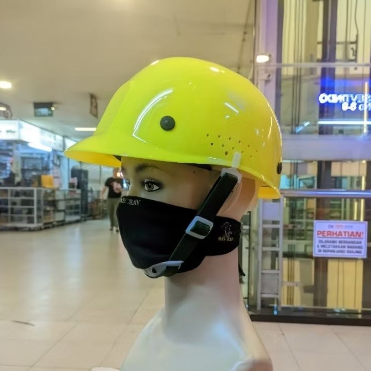 Jual Helm Safety Blue Eagle Bump Cap Kuning Original | Shopee Indonesia