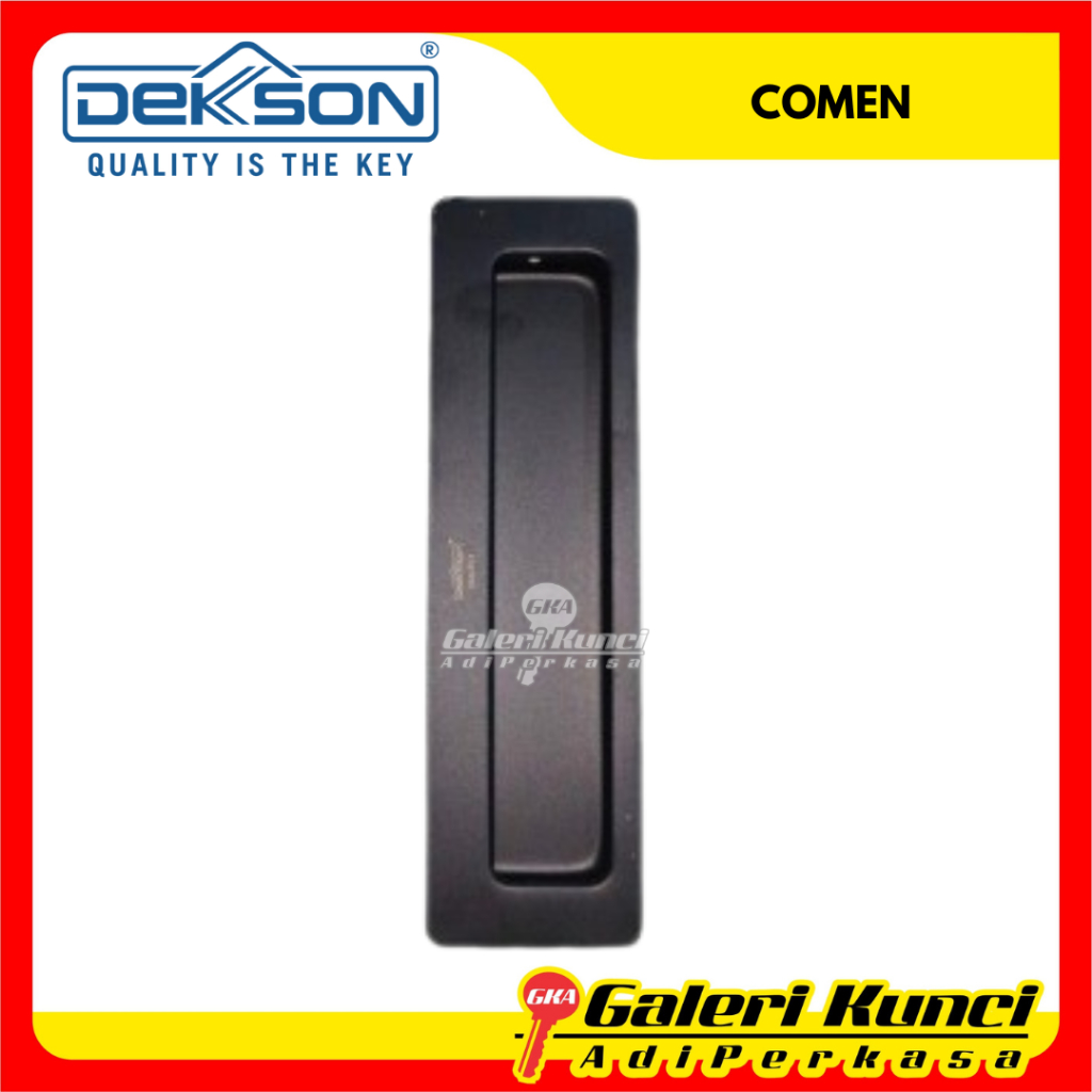 Jual Handle Pintu Dekson Dekkson PP 015 SQ 150 MATT BK Pull Plate Comen ...