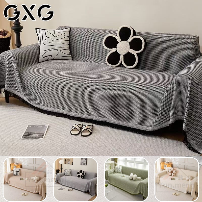 Jual Selimut sofa Nordic Blanket 1 2 3 4 Seater Sofa Blanket throw ...