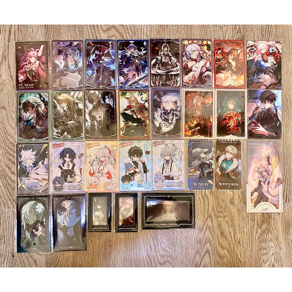 Jual [ READY STOCK OFFICIAL ] Honkai Star Rail HSR Ticket Polaroid Set ...