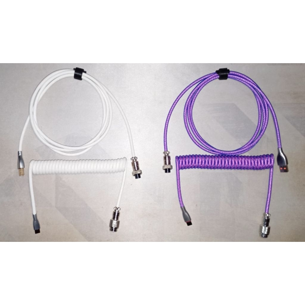 Jual Coiled Cable Aviator Braided Type C (second) | Shopee Indonesia