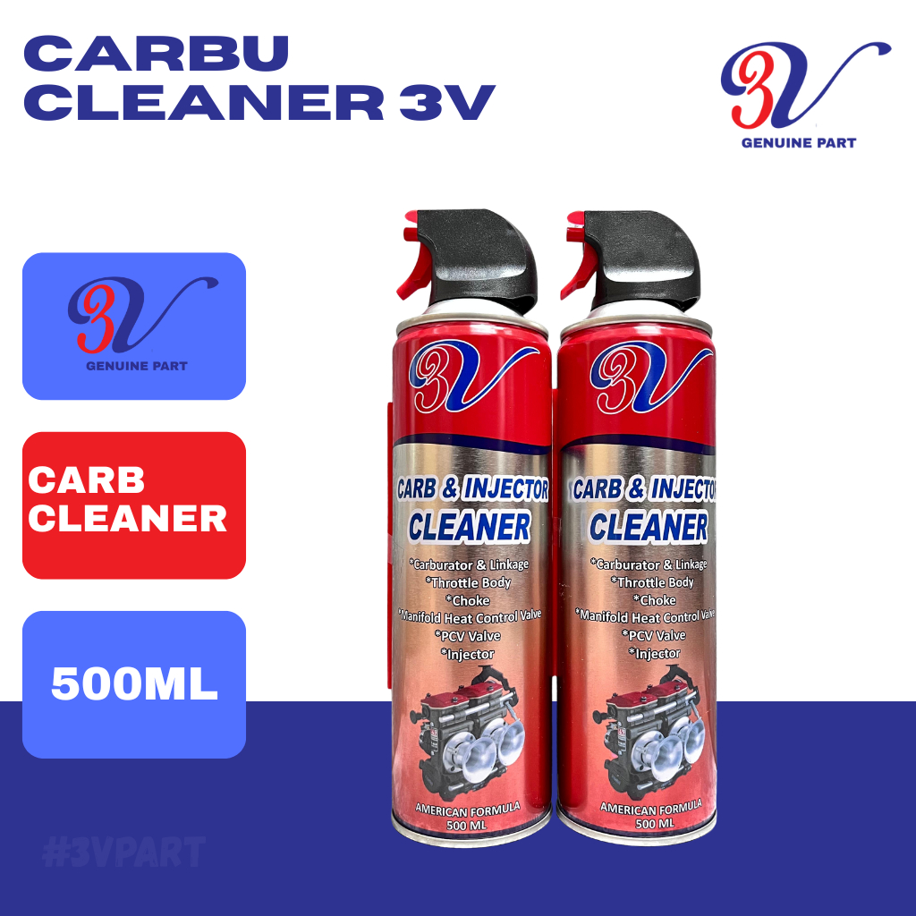 Jual CARBU CLEANER 3V 500ml ( 3V Genuine Part ) | Shopee Indonesia
